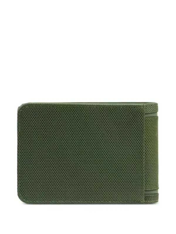 PIQUADRO Mesh-texture Flip-up Wallet