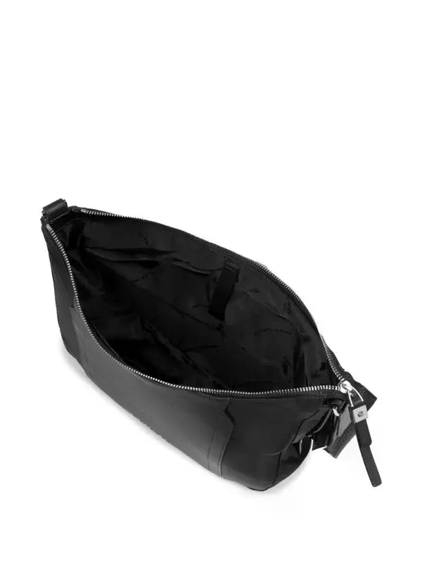 PIQUADRO Leather-panelled Shoulder Bag