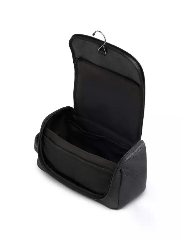 PIQUADRO Leather-trim Hanging Toiletry Bag