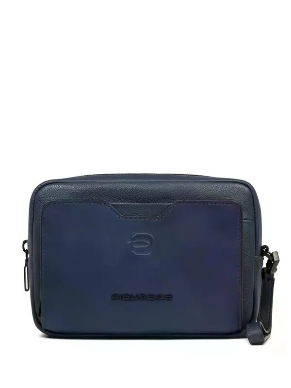 PIQUADRO Ael Leather Clutch Bag