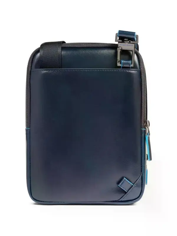 PIQUADRO Leather Messenger Bag