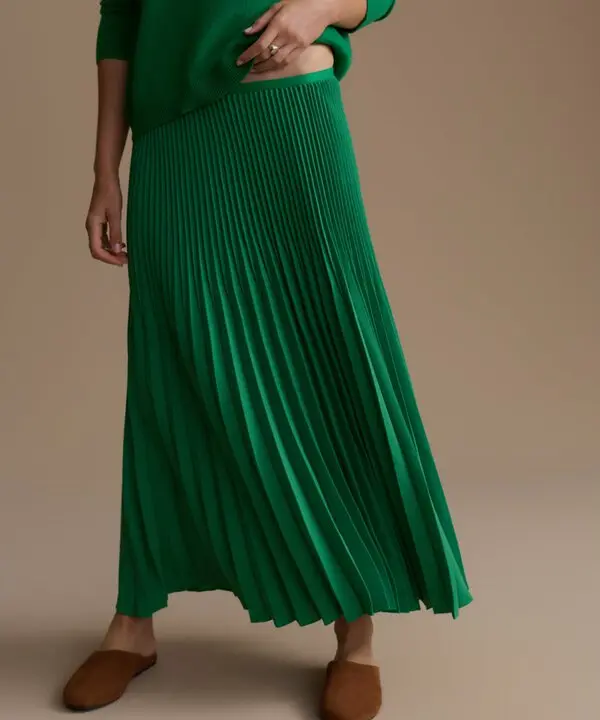 Jenni Kayne Pleated Skirt - Green