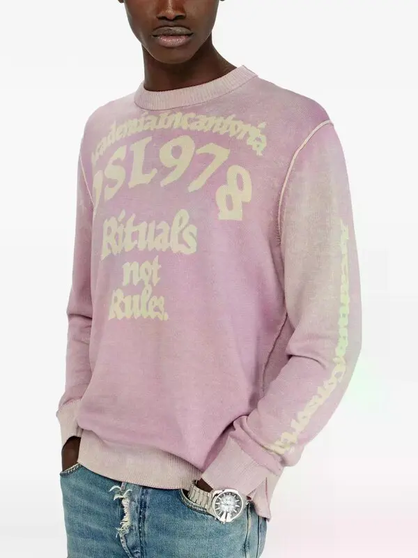 DIESEL® K-lauti Crew Neck Sweater - Pink