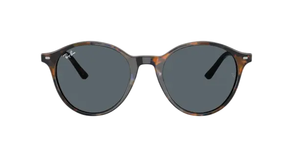 Ray-ban Tortoiseshell Round Frame Sunglasses - Blue