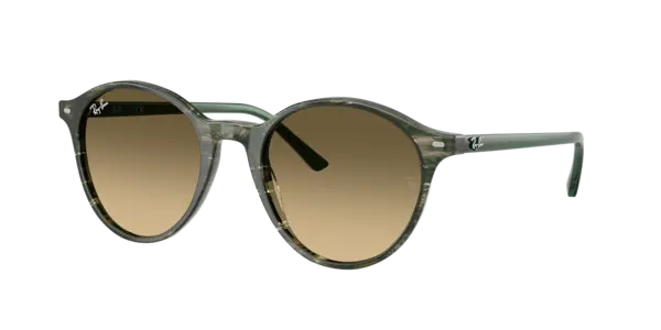 Ray-ban Tortoiseshell Round Frame Sunglasses - Brown