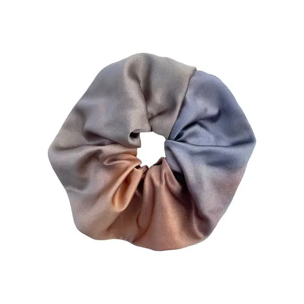 CREASE Sunrise Silk Scrunchie - Gold