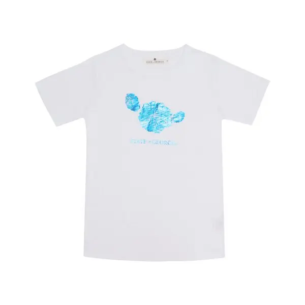 STATE OF GEORGIA The Bunga Foil T-shirt - Blue/white