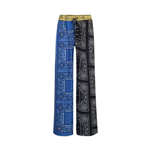 STATE OF GEORGIA Patchwork Bandana Print Pants