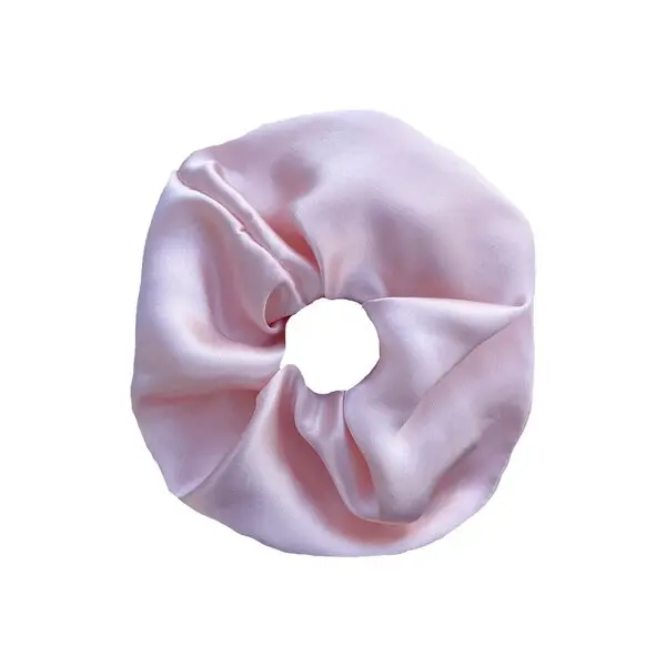 CREASE Silk Scrunchie - Purple