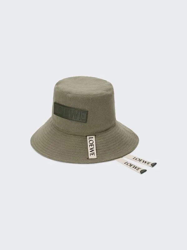 Loewe Fisherman Canvas Hat - Khaki
