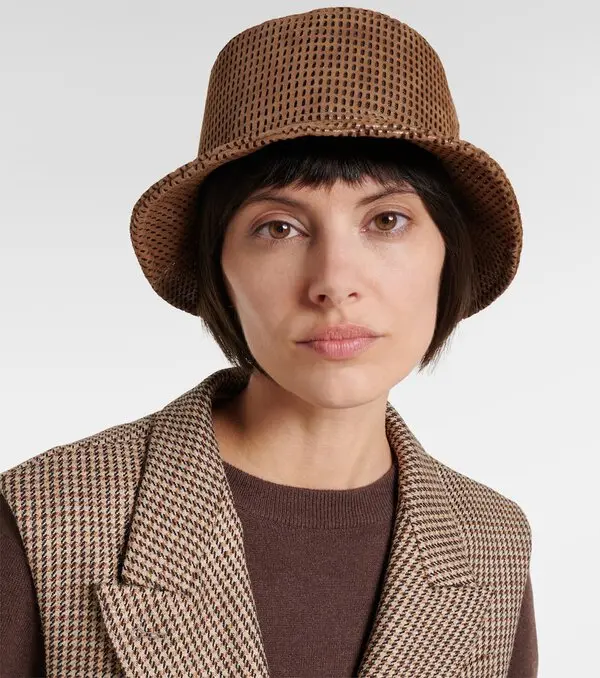 Brunello Cucinelli Suede Bucket Hat