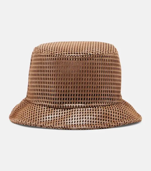 Brunello Cucinelli Suede Bucket Hat - Brown