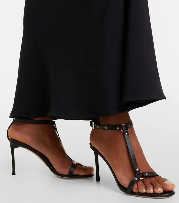 TOM FORD Leather Ankle Strap Sandals