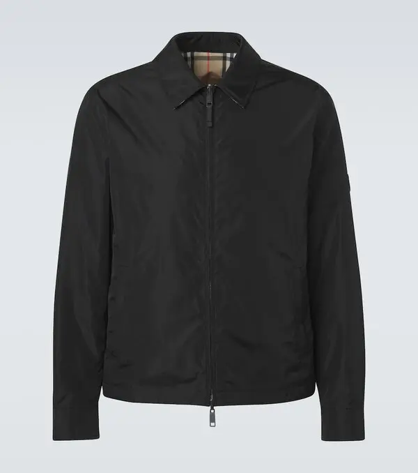 Burberry Reversible Check Jacket - Black