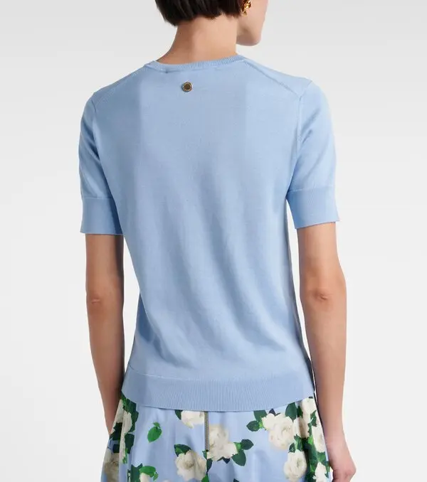 Carolina Herrera Silk And Cotton Sweater