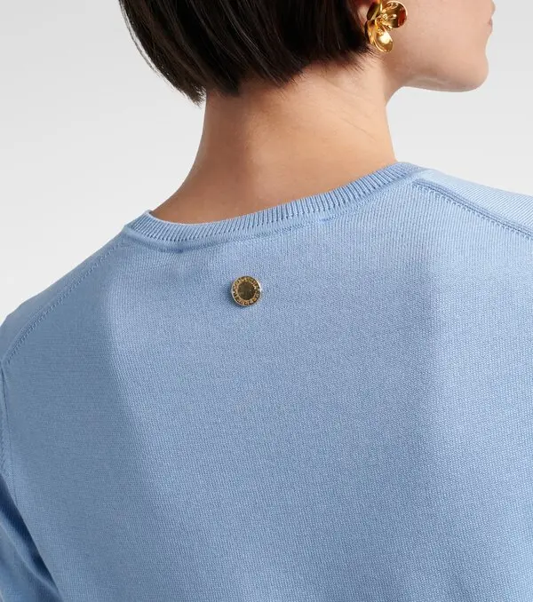 Carolina Herrera Silk And Cotton Sweater