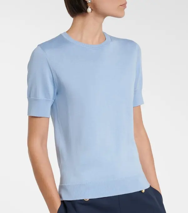 Carolina Herrera Silk And Cotton Sweater