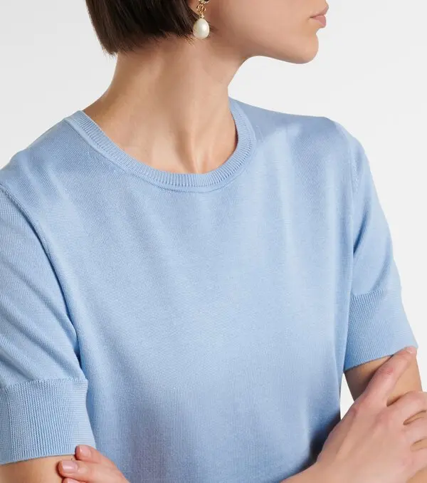 Carolina Herrera Silk And Cotton Sweater
