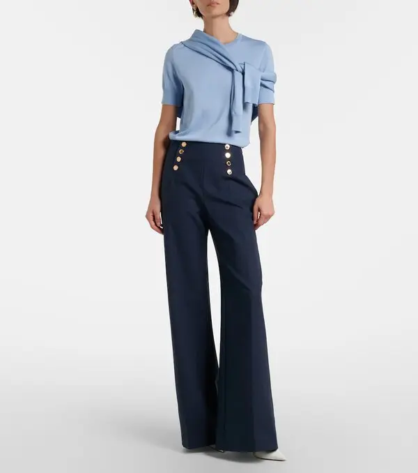 Carolina Herrera Silk And Cotton Sweater