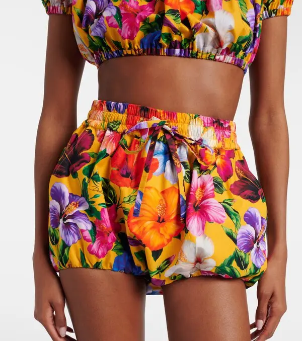 Dolce & Gabbana Floral Cotton Shorts - Multicoloured