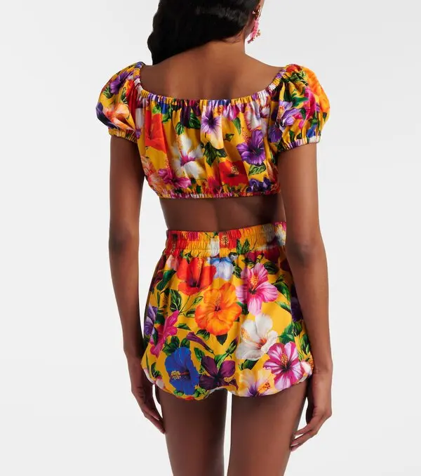 Dolce & Gabbana Floral Cotton Shorts - Multicoloured