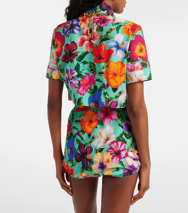 Dolce & Gabbana Floral Cotton Shorts - Multicoloured