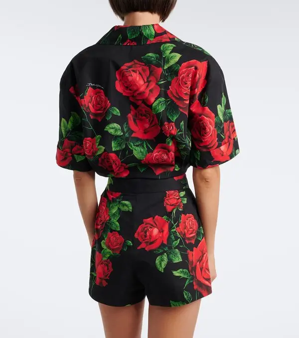 Dolce & Gabbana Floral Cotton Shorts - Multicoloured