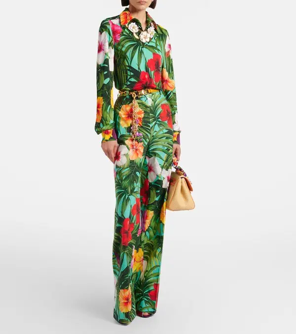 Dolce & Gabbana Printed Viscose Shirt - Multicoloured
