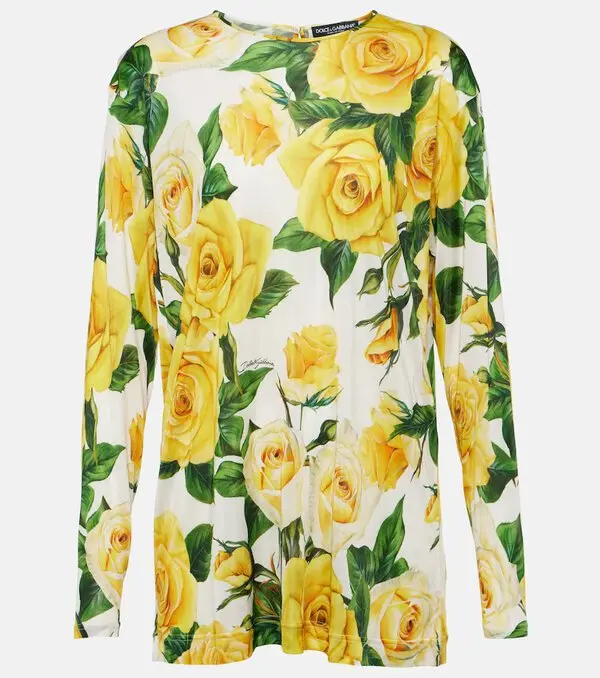 Dolce & Gabbana Printed Viscose Shirt - Multicoloured
