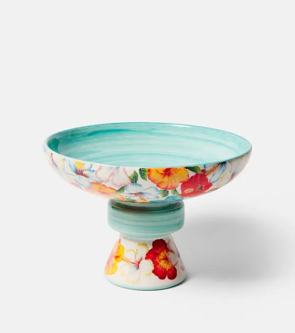 Dolce & Gabbana Floral Ceramic Serving Stand