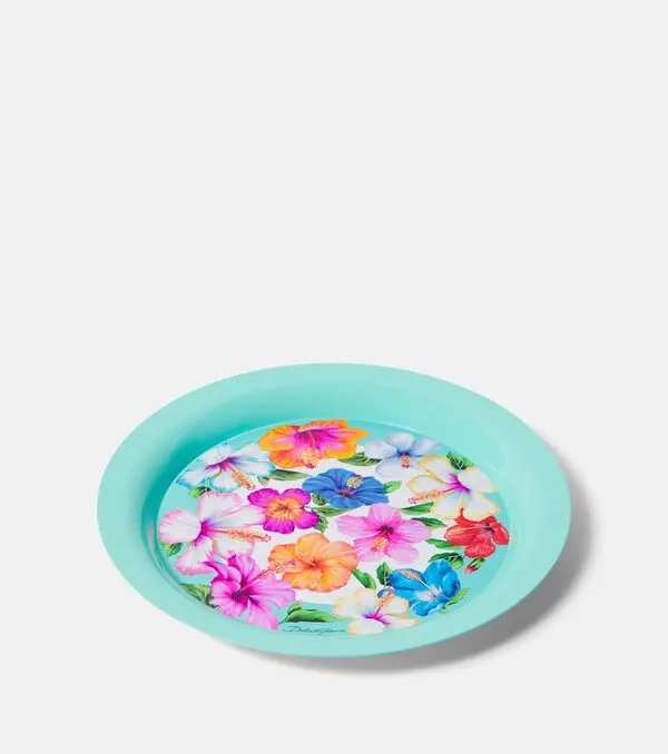 Dolce & Gabbana Floral Tray - Multicoloured