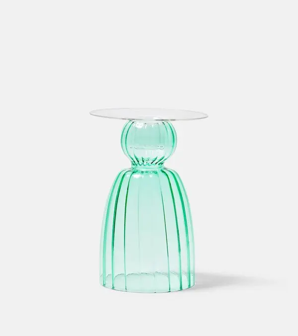 Dolce & Gabbana Small Glass Candleholder - Green