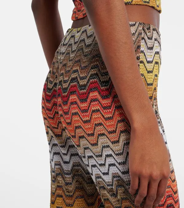 Missoni Wave Lame Slim Pants