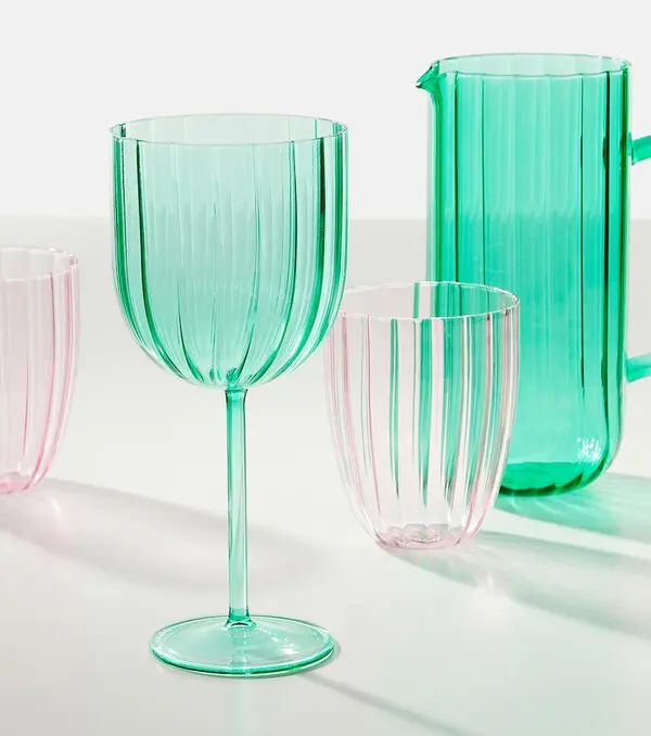 Dolce & Gabbana Wine Glass - Green