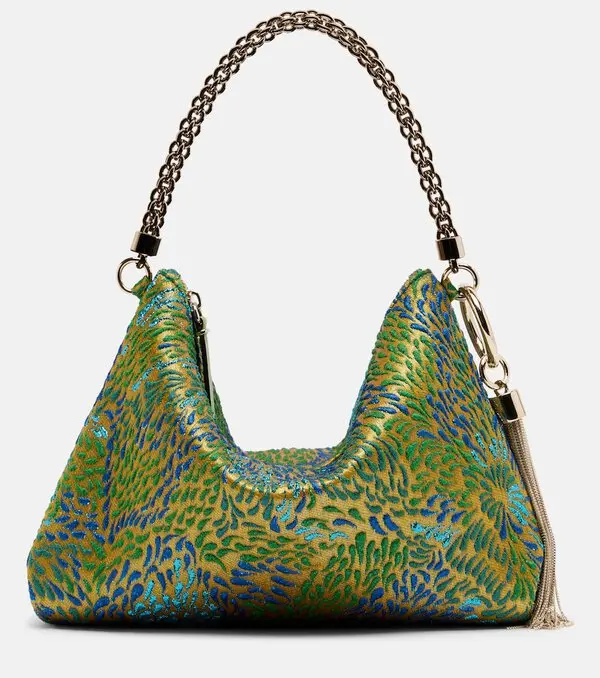 JIMMY CHOO Callie Small Tote Bag - Green