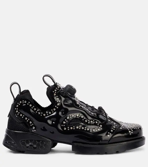 Noir Kei Ninomiya Studded Brogue Sneakers
