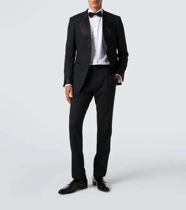 Canali Cotton Tuxedo Shirt