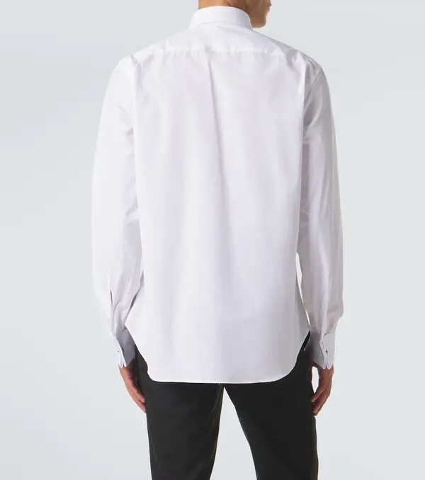 Canali Cotton Tuxedo Shirt