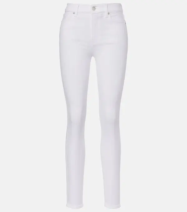 FRAME Le High Skinny Jeans - White