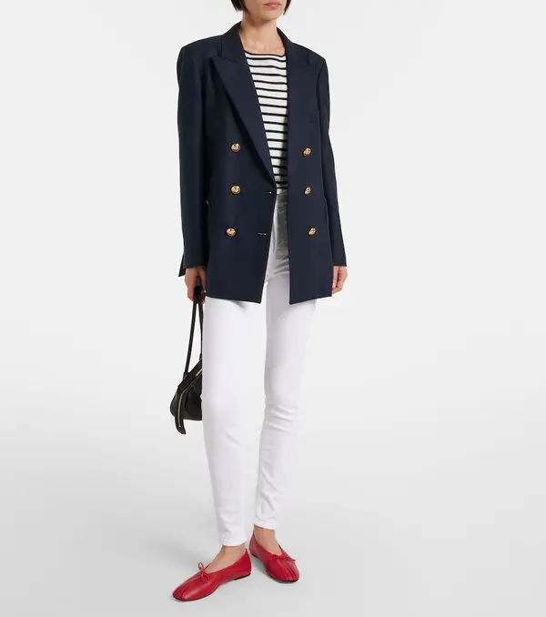 FRAME Le High Skinny Jeans - White