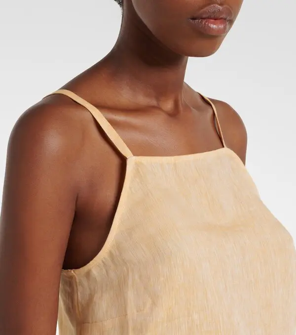 ERES Gentille Linen Top - Yellow