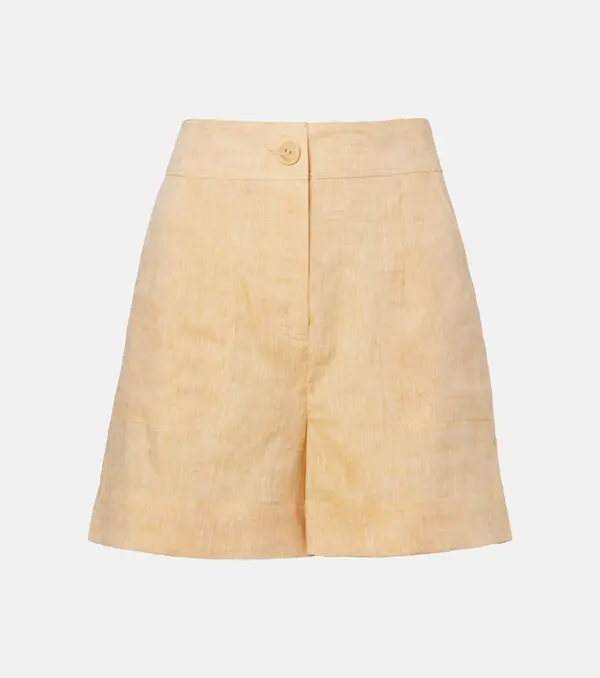 ERES Linen Shorts - Yellow