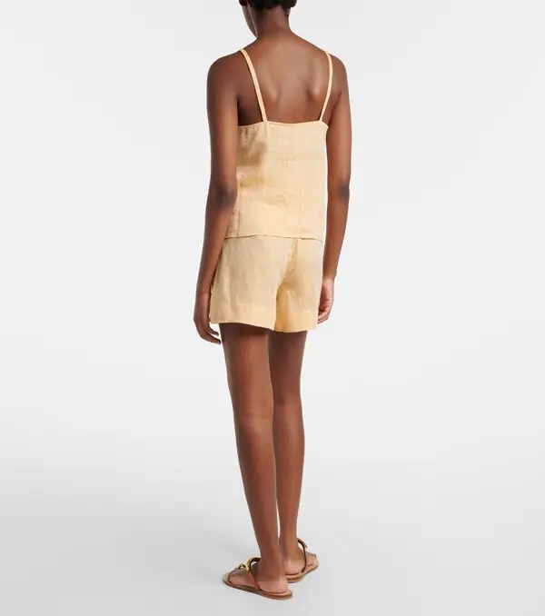ERES Linen Shorts - Yellow