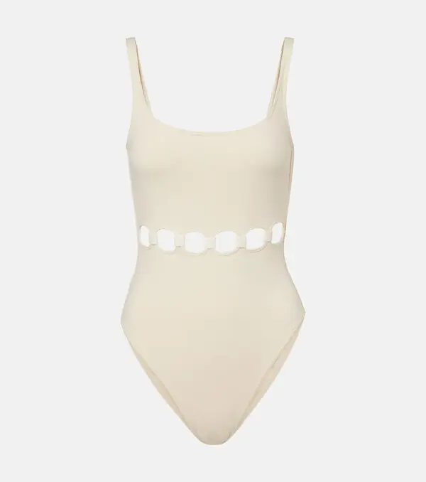 ERES Replay Cutout Swimsuit - Beige