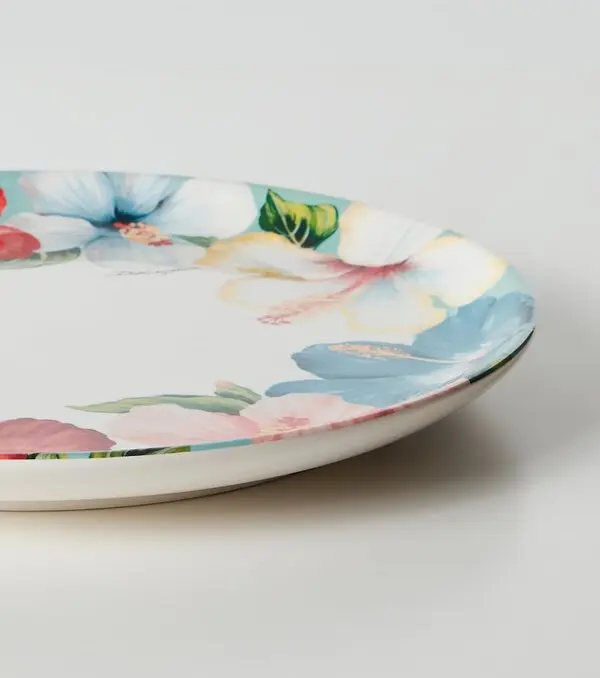 Dolce & Gabbana Floral Ceramic Dinner Plate