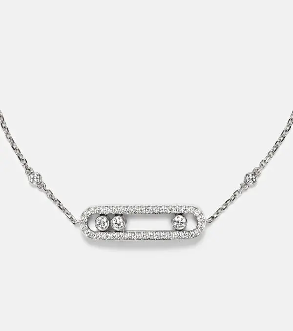 Messika Baby Move 18kt White Diamond Bracelet