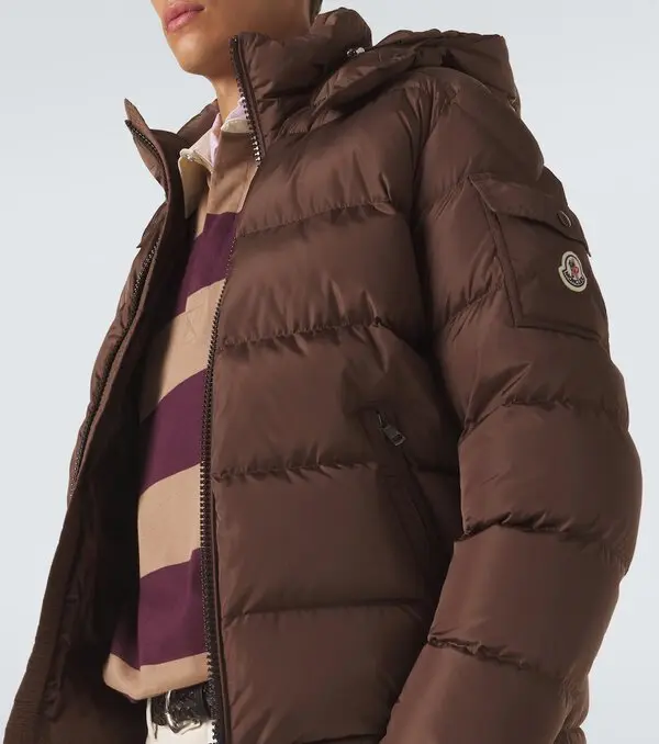 Moncler Maya Down Jacket - Brown