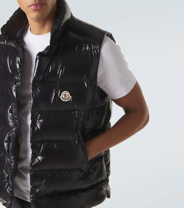 Moncler Tibb Down Vest - Black
