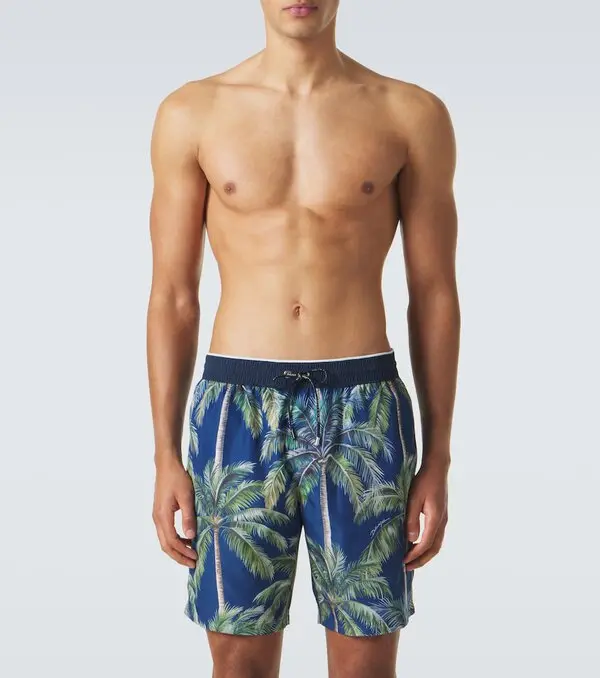 Dolce & Gabbana Printed Swim Trunks