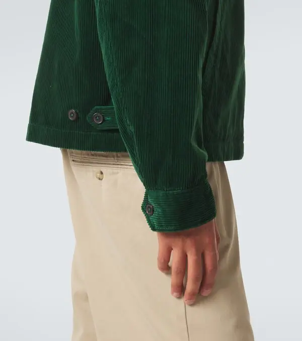 Polo Ralph Lauren Cotton Corduroy Zip-up Jacket